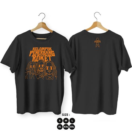 Jual T-Shirt Kelompok Penerbang Roket Kaos Band KPR Baju Musik Size S ...