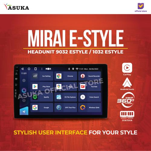 Promo Mirai MR 9032 1032 ESTYLE Headunit Android e-Series 2/32GB Cicil 0% 3x - Jakarta Barat ...