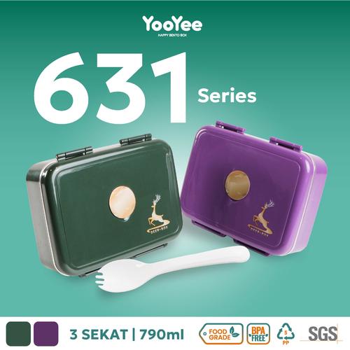 Jual Yooyee 631 Kotak Makan Stainless 3 Sekat - Hijau - Kota Tangerang ...