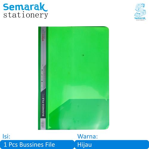 Jual InterX Bussines File Map Plastik Folio - Hijau - Kab. Bogor ...