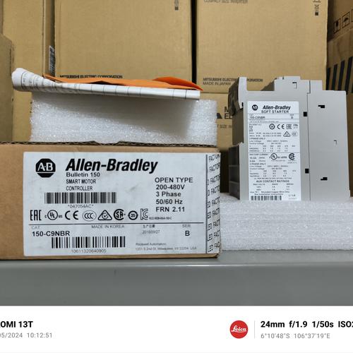 Jual soft starter 150-C9NBR SMC-3 Allen Bradley bulletin150 smart motor ...