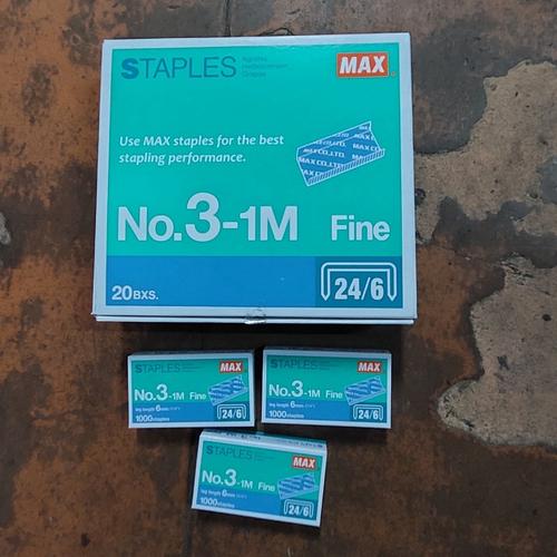 Jual Isi Staples Besar Max No. 3 (per kotak) - Jakarta Utara - Store ...