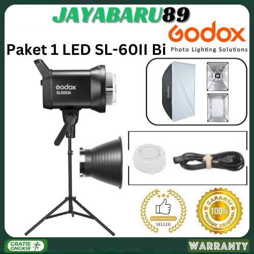 Jual LAMPU STUDIO GODOX SL 60W/SL60 W SL-60W/SL 60II D/SL60II BI PAKET LED LIGH TING STUDIO ...