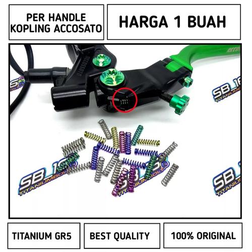 Jual PER HANDLE KOPLING REM ACCOSSATO TITANIUM GR5 - Blue purple ...