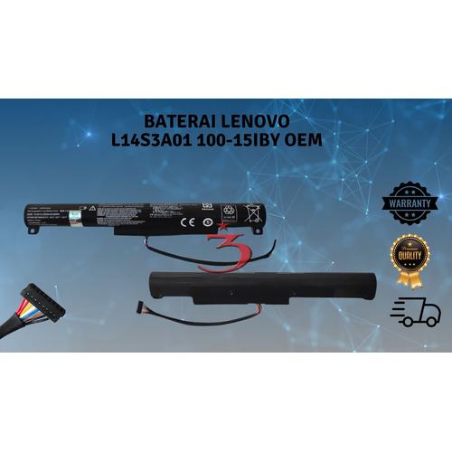 Jual Baterai Laptop Lenovo ideapad 100-15IBY L14S3A01 Oem - Kota Bogor ...