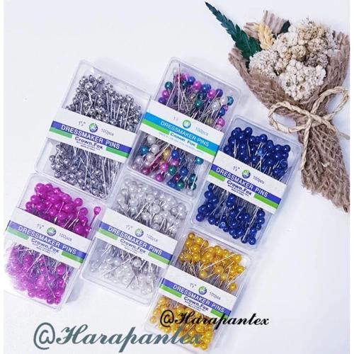Jual Pentul Crown Fox Jarum Pentul Pentul Hijab Newey Pentul Jilbab ...