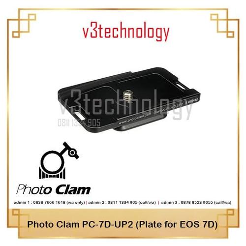 Promo Photo Clam PC-7D-UP2 (Plate for EOS 7D) Quick Release Arca-type ...