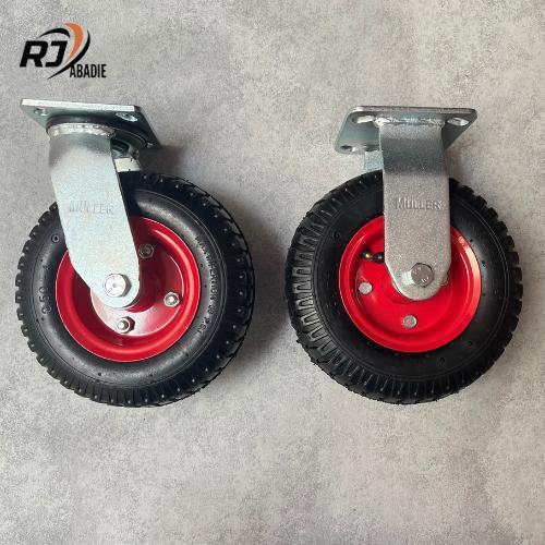 Jual Roda Trolley Pneumatic Ban Dalam Angin Hidup Mati Caster Troli ...