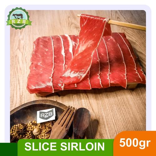 Jual SLICE SIRLOIN ATAU SLICE DAGING TIPIS 500GR RENDAH LEMAK DENGAN ...