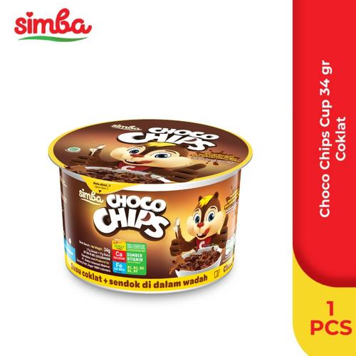 Jual Simba Choco chips Susu coklat/Susu Putih 34Gr - SUSU COKLAT ...