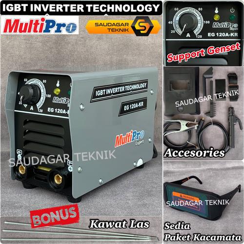Jual Mesin Las Multipro EG 120 A KR IGBT Trafo Inverter Las 120 Ampere ...