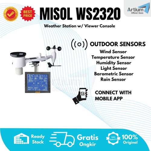 Jual MISOL WS2320 Weather Station w/ Viewer Console - WS2320CE - WS ...