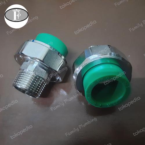 Jual MALE THREAD UNION SDL SOCK DRAT LUAR WATER MUR MOOR DN20 20 1/2 ...