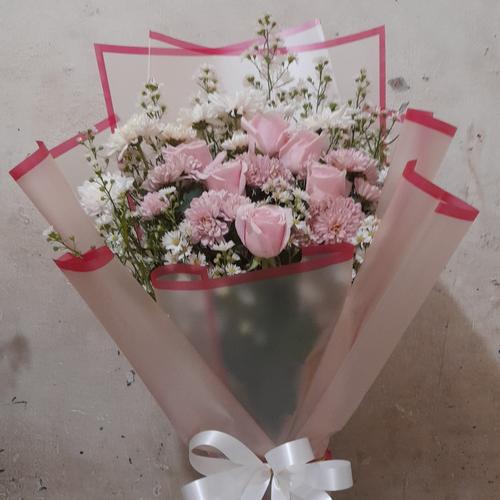 Jual bunga buket asli segar.ultah - model 1 - Kab. Bogor - bojong gede ...