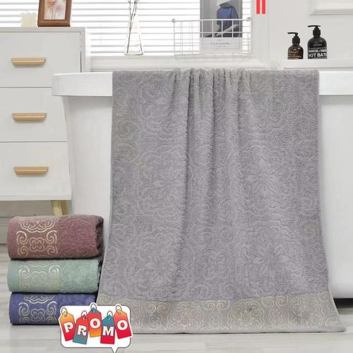 Promo Handuk Mandi Dewasa Bermotif Kelopak Bunga Bahan Katun Ukuran ...