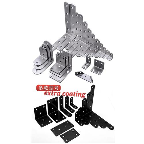 Jual Plat Siku Besi L Rak Penyangga Ambalan Bracket L Stainless ...