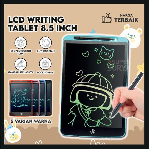 Jual Tablet Papan Tulis Belajar Anak Menulis Menggambar LCD Writing 8.5 ...
