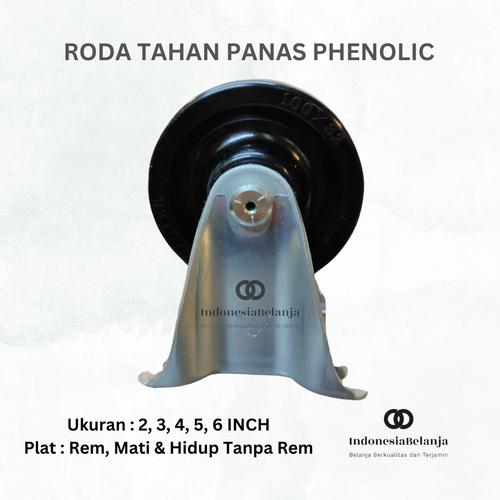 Jual Roda Hammer Tahan Panas Phenolic 4 inch Mati Fixed - Jakarta Barat ...