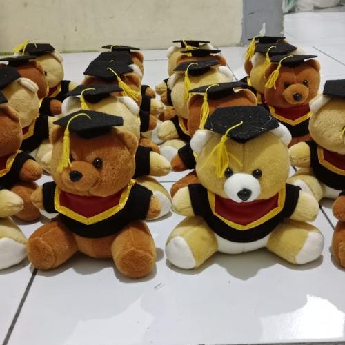 Jual Boneka Tedy Mini Toga 15 CM/Boneka Wisuda - crem polos - Kab ...