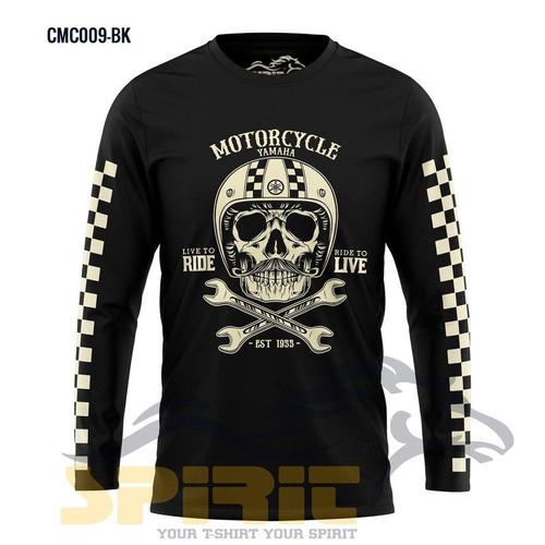 Jual Kaos Motor Custom Racing Kaos Yamaha Motorcycle Baju Pria Otomotif ...