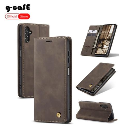 Promo Case leather Flip Samsung A12 A13 A14 A20 A30 A22 A23 A24 4G 5G ...