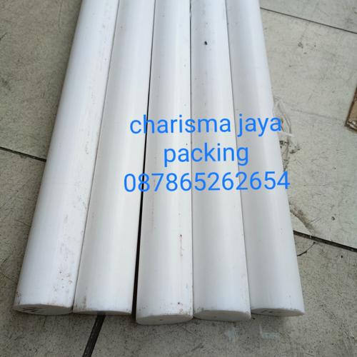 Jual teflon rod PTFE/ teflon batangan ( dia 40mm x 100cm ) - Jakarta ...