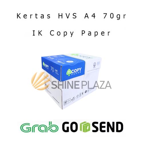 Jual Kertas HVS A4 70gr IK Copy Paper - Kertas Print Fotocopy Putih A4 ...
