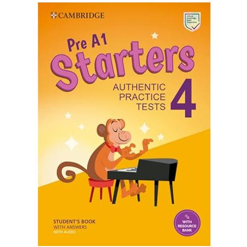 Jual YLE Test : Pre A1 Starters 4 Student's Book w Ans+Auio+Rsr ...