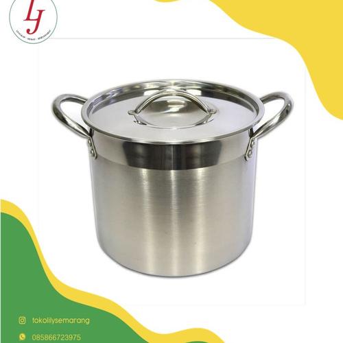 Jual Panci Stock Pot Stainless Steel Maxim MASPION - 20 QT - Kota ...