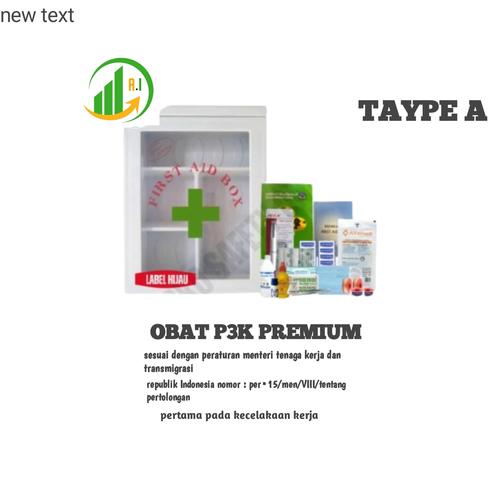 Jual KOTAK OBAT DINDING MASPION PREMIUM / PLASTIK BOX KIT P3K + ISI ...