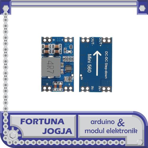 Jual Mini 560 DC-DC Stepdown Buck Converter 5A 3.3V 5V 9V 12V - 3.3V ...