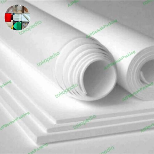 Jual teflon ptfe sheet / teflon ptfe lembaran 12mm 100cm x 100cm ...