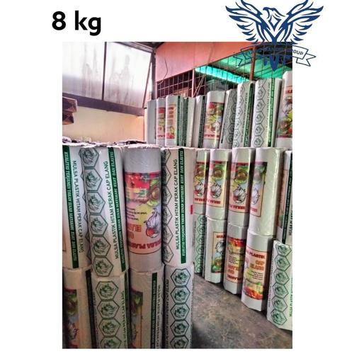 Jual TERUJI/BERKUALITAS/ Plastik Mulsa Hitam Perak ELANG TANI 8 kg ...