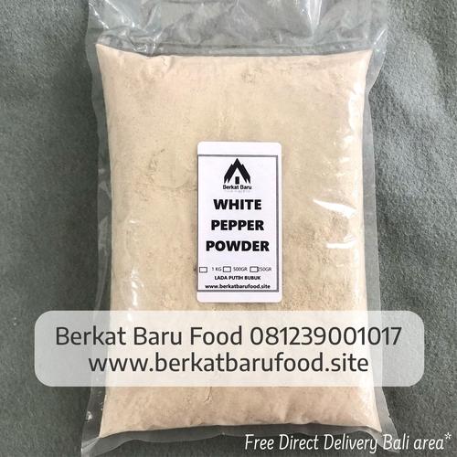 Jual White Pepper Powder 1 kg / Merica Putih Bubuk 1 kg / Lada Putih ...