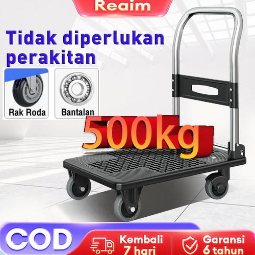 Jual Handtruck Troley Troli Barang Lipat 500kg Handtruck besi gerobak ...