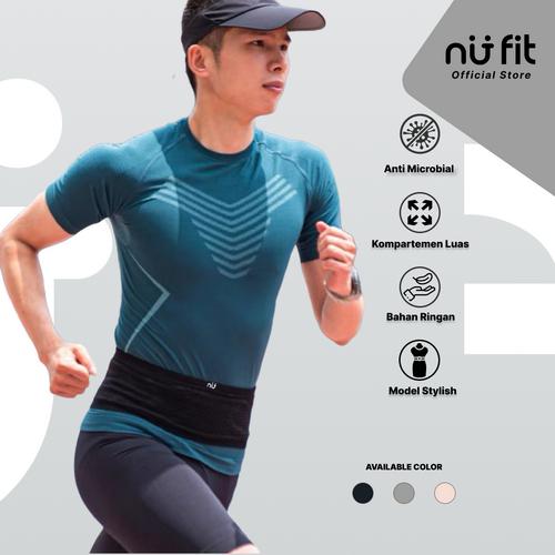 Jual Nu Fit - Running Belt / Tas Pinggang Elastis / Tas Lari Pria ...