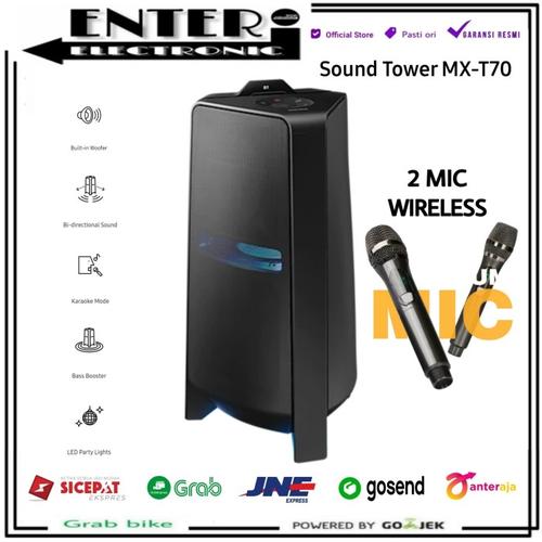 Promo SAMSUNG MX T70 - SOUND TOWER SPEAKER PORTABLE PARTY KARAOKE MXT70 ...
