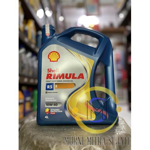Jual Shell Rimula R5 E Heavy Duty Diesel Oli SAE 10W-40 R5E R 5E Galon ...