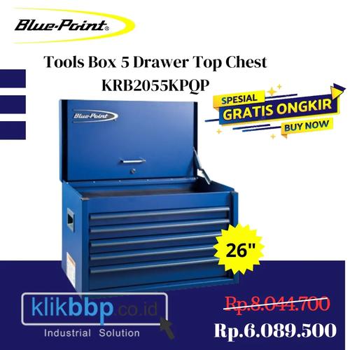 Jual Tools Storage, Tool Box 5 Drawer Top Chest blue-point - Kota ...