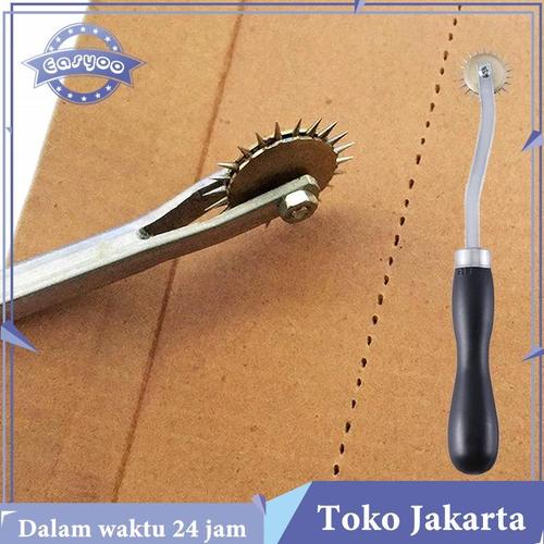 Jual Serrated Tracing Wheel 4mm Alat Pembuat Tanda Sobek Porporasi DIY ...