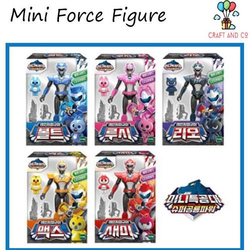 Jual MAINAN ANAK MINIFORCE MINI FORCE FIGURE VOLT SAMMY LUCY MAX LEO ...