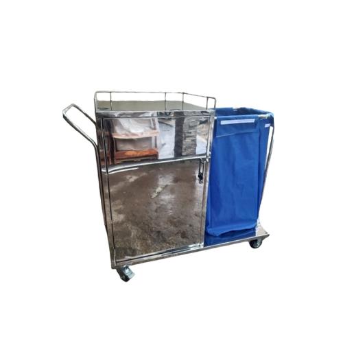 Jual Trolley Laundry / troli linen bersih dan kotor 1 bag bahan ...
