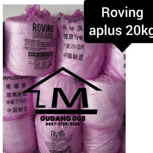 Jual Roving aplus 20 kg / serat / kain serat / roping / roving / aplus ...