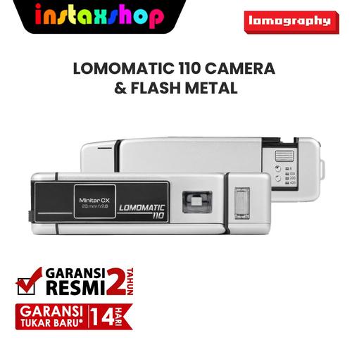 Promo Lomomatic 110 Camera & Flash Metal Analog Kamera 110mm Cicil 0% ...