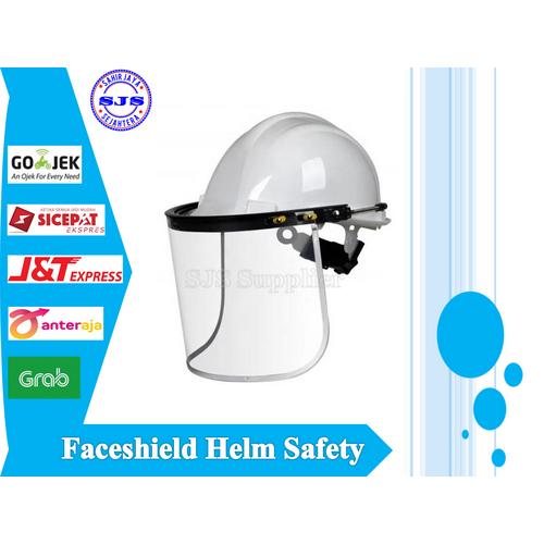 Promo Face Shield Khusus Untuk Helm Proyek Faceshield Gerinda Welding ...