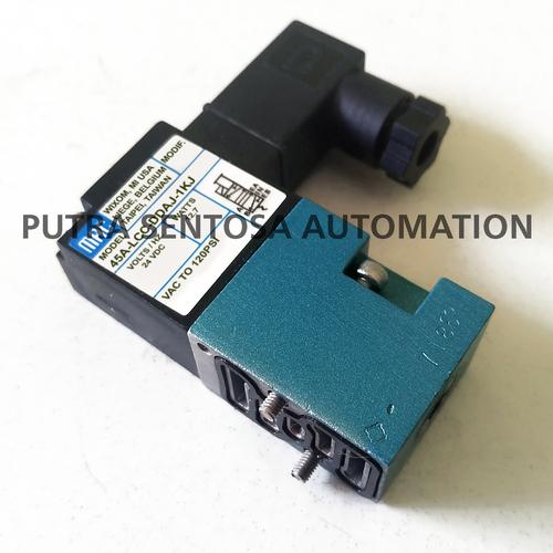 Jual SMALL 4-WAY LESS BASE SOLENOID VALVE MAC 45A-LCC-DDAJ-1KJ - 24VDC ...