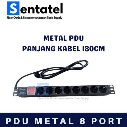 Jual SENTARACK - PDU POWER DISTRIBUTING UNIT 8 SOCKET 16A SERVER RACK ...