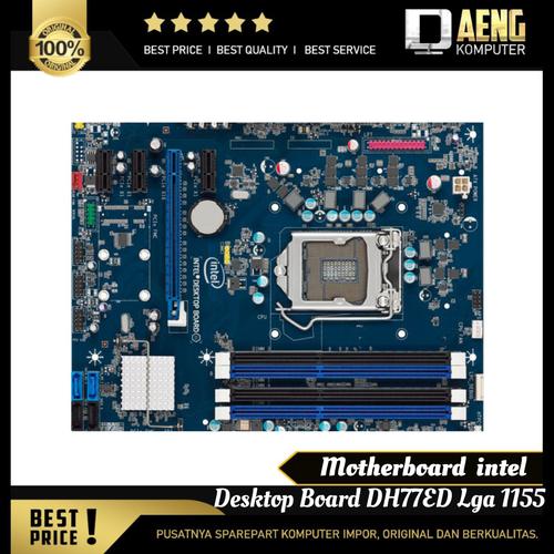 Jual Motherboard Mainboard Mobo : Intel Desktop Board DH77EB, Socket ...