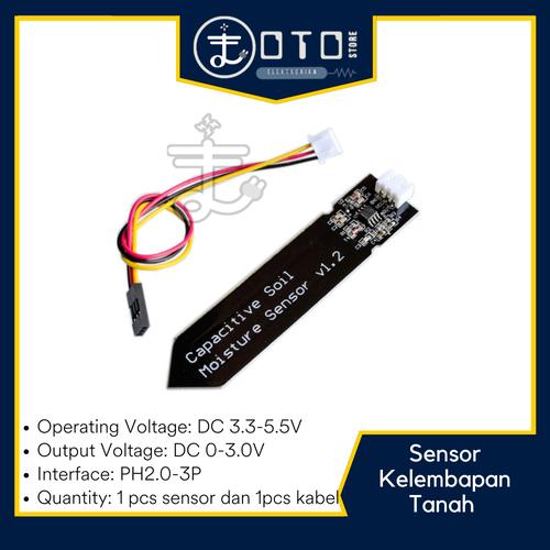 Jual Modul Sensor Kelembaban Tanah Capacitive Soil Moisture - Kota ...