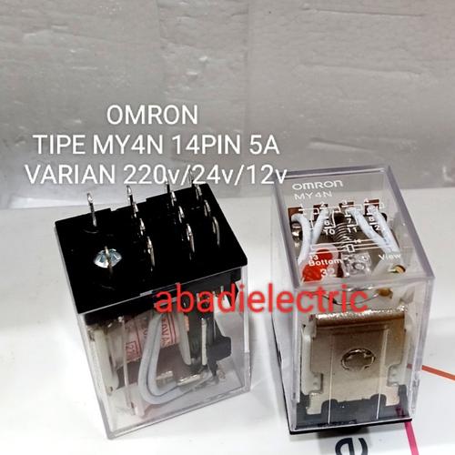 Jual Relay Omron My4n. - DC 24V - 24DC - Jakarta Barat - abadielectric ...